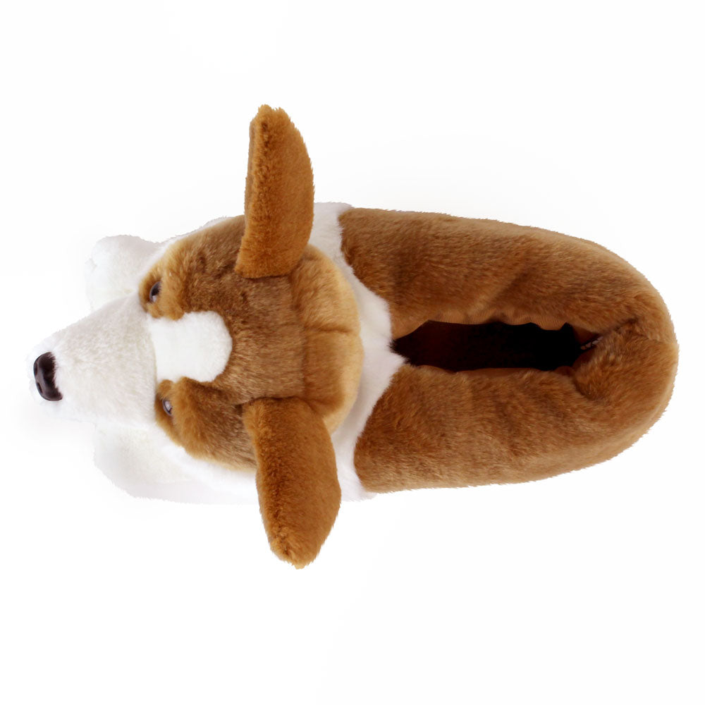 Corgi Slippers – NoveltySlippers.com