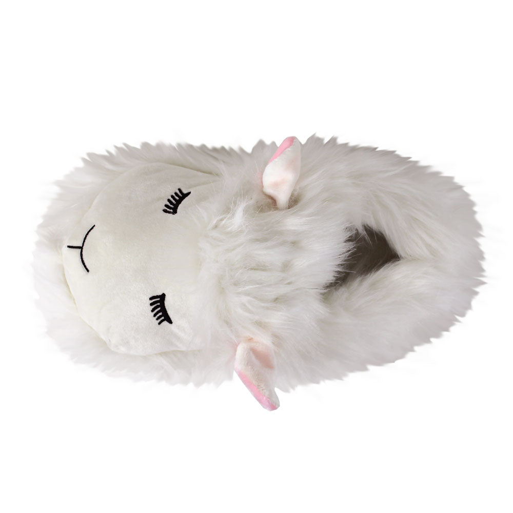 Fuzzy Lamb Slippers – NoveltySlippers.com