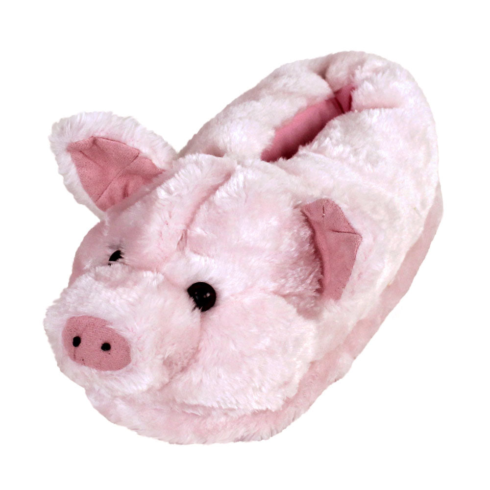 Pink Pig Animal Slippers – NoveltySlippers.com