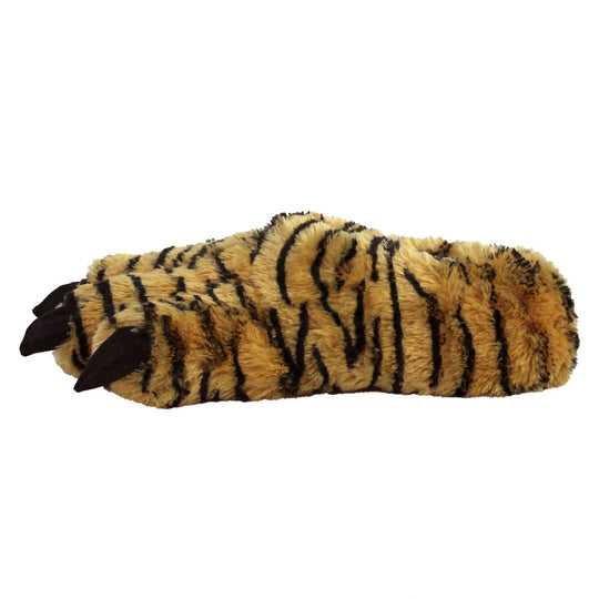 Orange Tiger Paw Slippers – NoveltySlippers.com